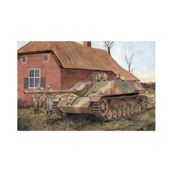 戦闘室上面で砲の旋回に合わせてスライドするカバーは可動と無可動の二種類入り。75mm砲も閉鎖器まで再現されています。マジックトラックは最終生産型、エッチングパーツはグリルの裏側など少量に抑えられてその分プラパーツが充実しています。