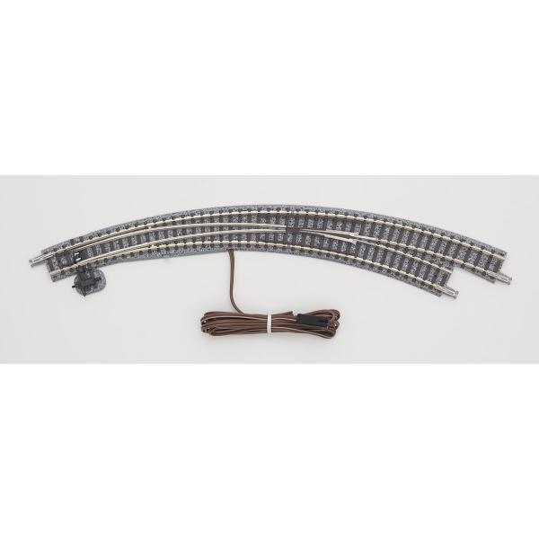 【発売日：2024年04月11日】半径３１７ｍｍ４５度のカーブの内側においてＮ-ＣＰＲ３１７/２８０-４５（Ｆ）は右方向、Ｎ-ＣＰＬ３１７/２８０-４５（Ｆ）は左方向に半径２８０ｍｍ４５度に分岐する電動カーブポイントです。完全選択式を採用、...
