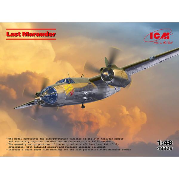 【発売日：2026年09月30日】「テールエンド・チャーリー」と呼ばれた最後のB-26G爆撃機を再現！