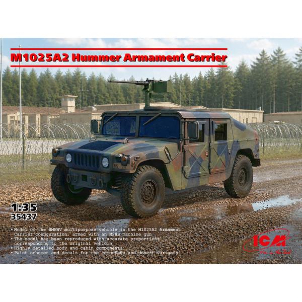 【発売日：2026年10月31日】M2HB機関銃を搭載したハマー武装型「M1025A2」を再現！・デカール付属（迷彩、砂漠地帯仕様）