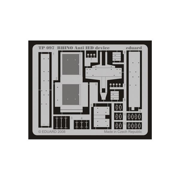 AFVクラブ用。簡単な構造ながら、時限式や遠隔操作タイプも使われるようになった「路肩爆弾」に、何種類ものニセ起爆信号を発信して遠距離から爆破処理する装置だそうです。今はまだ他の装備ほどぞんざいには扱われないようなので、綺麗に曲げないといけません。