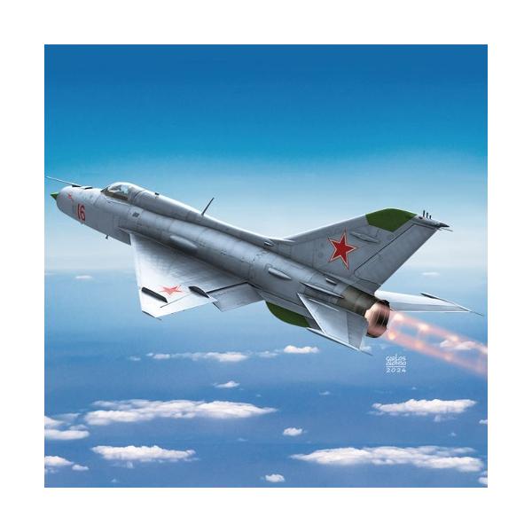 【発売日：2026年03月13日】全面にスジボリが入った見た目は良いキット。機首どころか先端のショックコーンに１５ｇのオモリが必要なので少し後ろなら２０ｇ近く必要かもしれませんが、脚が細いのはＭｉＧ２１の宿命なので困り所。ショックコーンは鋭...