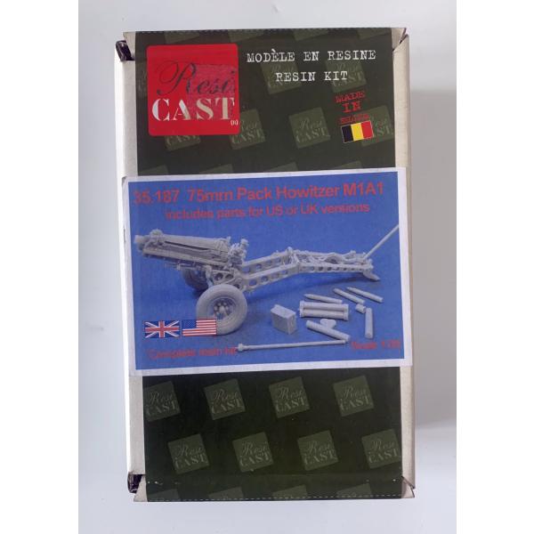 1927年に採用されたM116野砲を新しいM1A1砲架に載せたタイプを再現。第二次大戦勃発前は100門無かったのに終戦時は5000門が生産され、中国に供与されてベトナム軍に盗られたり、自衛隊で大事に保存されていたりと砲の数だけ与太話がある様です。