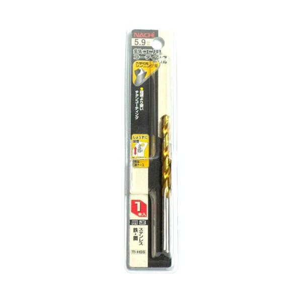 ミリ/5.9mm/-・Size:5.9mm・使用できる対象素材:ステンレス・鉄・鋼・アルミニウム・木材・材質:ハイス鋼・表面処理:チタンコーティング・表面加工:シンニング加工