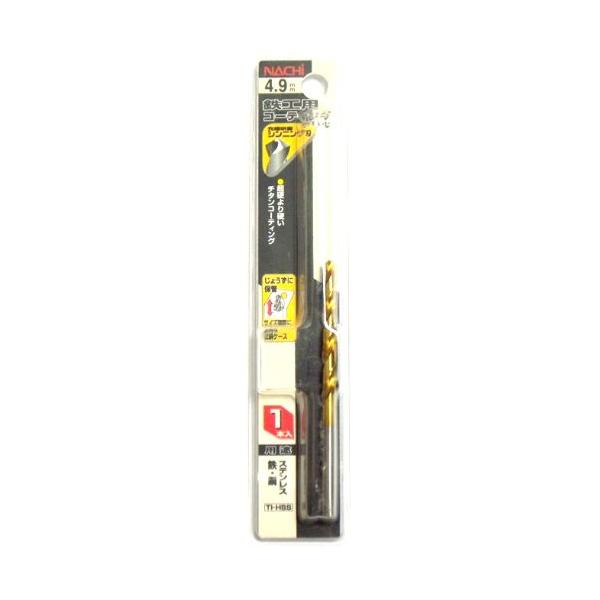ミリ/4.9mm/-・使用できる対象素材:ステンレス・鉄・鋼・アルミニウム・木材・材質:ハイス鋼・表面処理:チタンコーティング・表面加工:シンニング加工