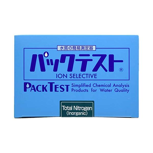 -/-/WAK-TN-i-3・パッケージ個数:1・測定項目:全窒素(無機)・測定範囲:0 5 10 25 50 100mg/L・測定時間:20分・入数:40