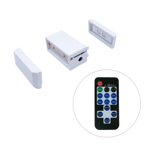abcMIX用 電源コネクター 調光機能付き(リモコン調整)です。abcMIX用 電源コネクター 調光機能付き(リモコン調整)です。専用AC/DC電源アダプター接続用のコネクタです。※電源アダプターとは別に必要となります。調光機能がついてお...