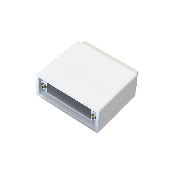 abcMIX用 マグネット連結用スペースコネクターです。abcMIX用 マグネット連結用スペースコネクターです。長さ55mmのスペーサーとなります。文字と文字の間に間隔を入れたいときにご活用ください。品番：AM-MS-55■abcMIXとは...