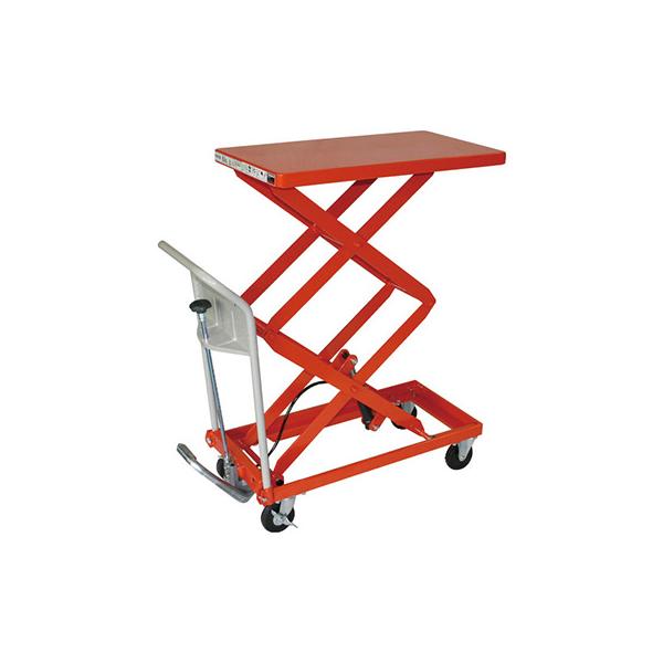 トラスコ TRUSCO ハンドリフター 80kg 400×720 高揚程型 オレンジ HLFA-S80W 115-7889 です。