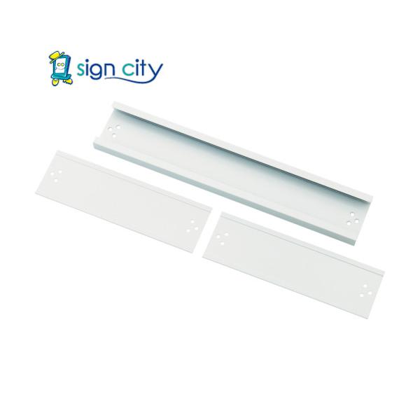 ●小分けや整理に便利です。●ブックエンドをセットするためのフレームです。●品名：ブックエンドフレーム●間口(mm)：530●奥行(mm)：100●高さ(mm)：25●色：ホワイト●本体:スチール●重量：2KG