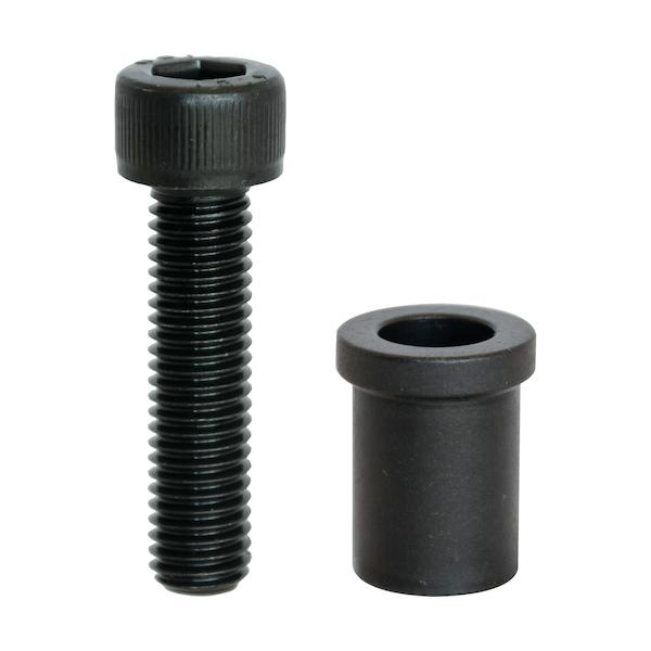●引張りリンク用のリテーナとボルトです。●引張りリンクA寸(mm)：38●D(mm)：20●L(mm)：24●H(mm)：23●d(mm)：13●ボルト：CCB12-45●リテーナ＋ボルト●S45C（硬度：38〜43HRC、表面処理：四三酸...