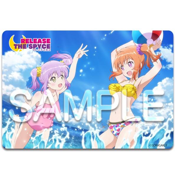 【発売日：2018年10月22日】TVアニメ「RELEASE THE SPYCE」(リリスパ)のキャラクターグッズです。(C)SORASAKI.F※サイズ：約12x8センチ※材質：塩ビ+UVカット加工※日本製【ご注意】・使用前に高温、多湿等...