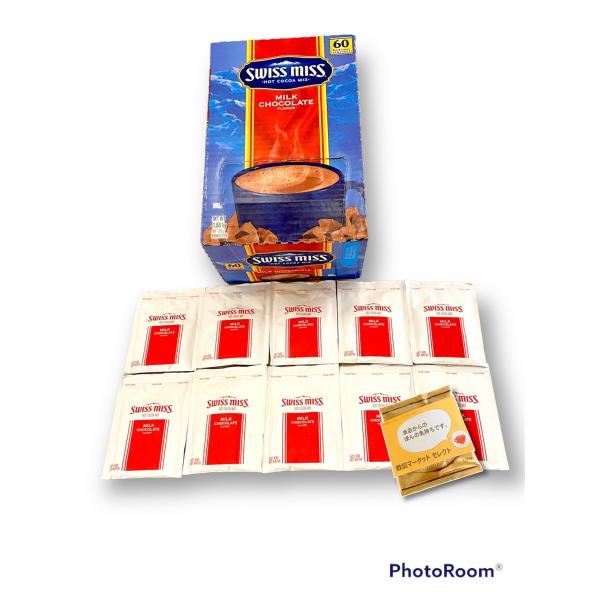 スイスミス ココア ミルクチョコレート 10袋 小分け セット ココア ミックス濃厚な味わいで、子供も喜ぶ インスタントココア 10袋1957年の発売以来、多くの方に愛されているココアです。小分けにされた袋のパッケージの材質は、紙のようで袋...
