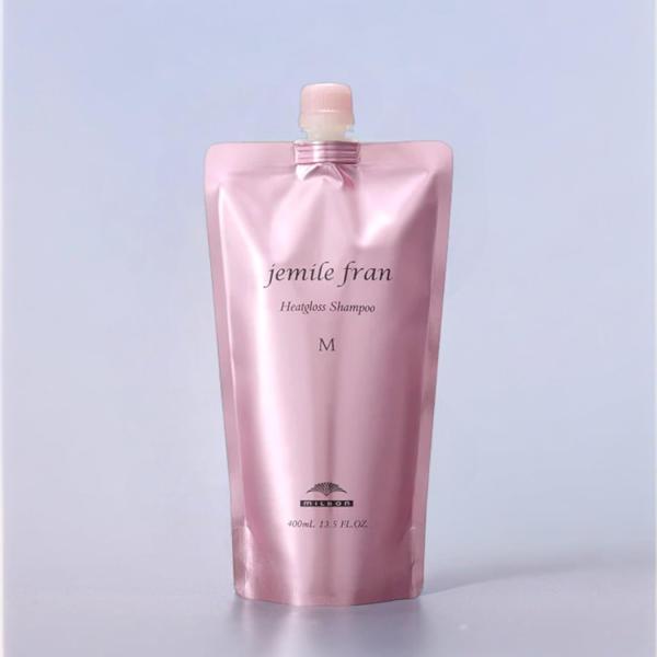 ミルボン ジェミールフラン ヒートグロス シャンプー M 400mL 詰め替え用・どんな髪質のケアにも最適なMシャンプー。Sよりは重くJよりは軽い、ちょうど中間くらいのなめらかな髪に仕上がります。・プレゼント用にシャンプーを選ぶ場合にも、M...