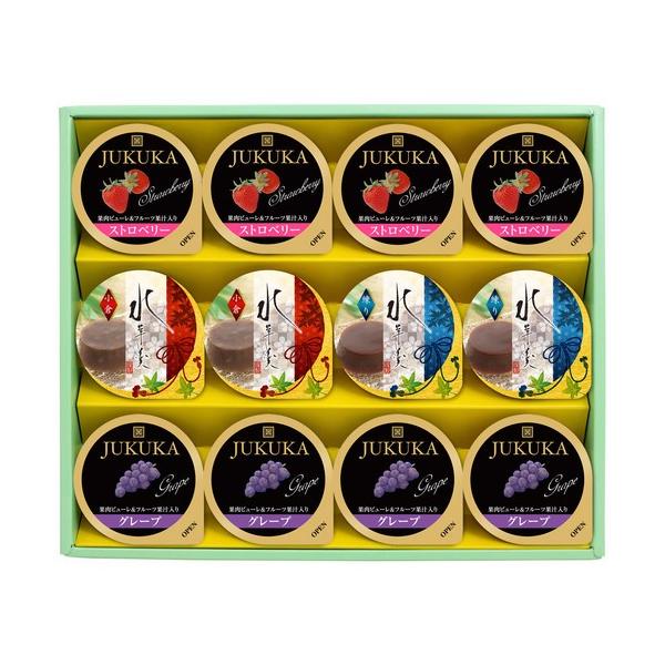 人気のゼリー詰め合わせです。のし包装、手提げ付きお世話になったあの方へ。初盆のお返し品のほか、香典返し 粗供養 お彼岸 引出物 手土産 返礼品 法事 法要 忌明け 満中陰志 一周忌法要 三回忌法要の引き物 引き出物 お返し お供え物 茶の子...