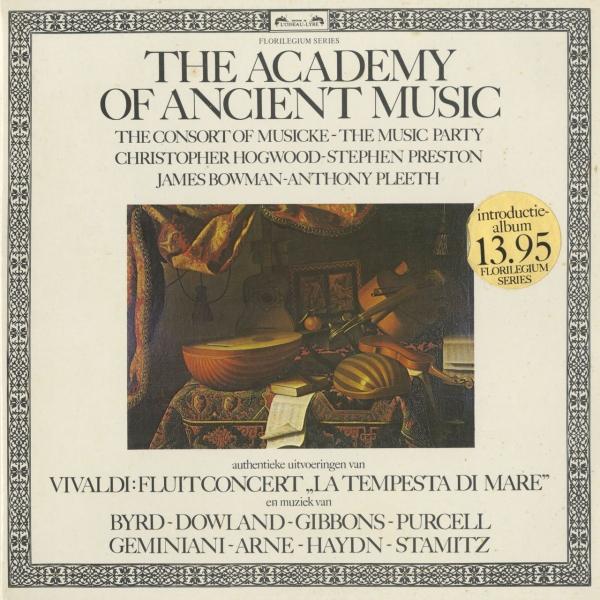 バロック・古典名曲集」/ヴィヴァルディ，バード，ダウランド，ギボンズ，パーセル，ジェミニアーニ，ハイドン，アーン，シュターミツ/Ｃ.ホグウッド（ヴァージナル/ｃｅｍｂ/）指揮エンシェントｏ.　他/英L'OISEAU-LYRE：6835 636