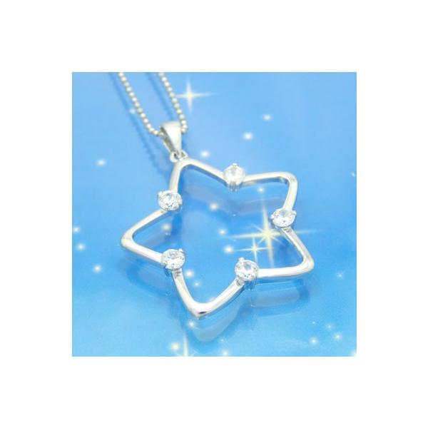 ★DATA★★ 素材 シルバー９２５  ★ 石 キュービックジルコニア ★ サイズ 約3.0×3.0cm ★ 総重量 約　3.1ｇ(TOP) ★ チェーン silver925（40cm) 誕生日プレゼントや自分へのご褒美、クリスマス、ホワイ...
