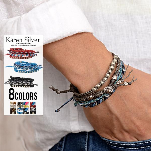 商品説明SILVER BULLET(シルバーバレット)にCavariA【キャバリア】4連シルバーブレスレットが入荷しました。カレンシルバーはミャンマーやタイ北部に住む少数民族によって、手作りで作製されている高純度のシルバー。スターリングシル...