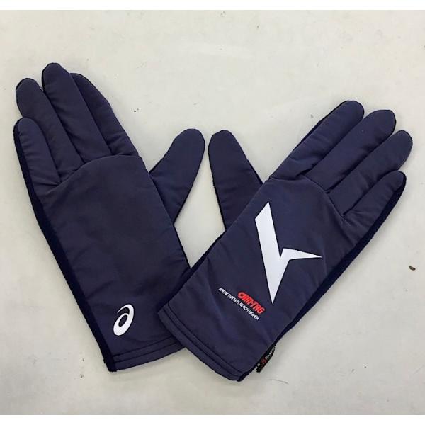 【発売日：2024年09月01日】アシックス ASICS AIM-TRG ハイブリッドウォームグローブ 3033B995 ミッドナイトネイビー(タッチパネル対応)・フリース素材使用で暖かい・サイズM/L※PC・スマホの画面を通した色と実際の...