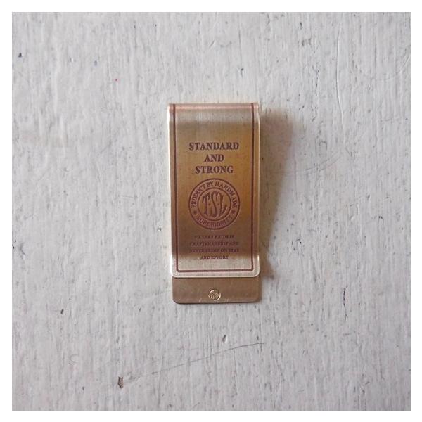 The Superior Labor(シュペリオールレイバー)真鍮で作られたマネークリップ。size : 23mm x 52mm素材 : 真鍮made in JAPAN