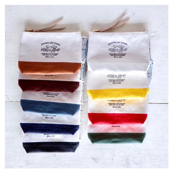 The Superior Labor(シュペリオールレイバー)ずっと好評頂いているThe Superior Labor(シュペリオールレイバー)のポーチ。サイドにはユニオンチケットを模したオリジナルのピスネーム。ジッパーの引き手にはレザーの...