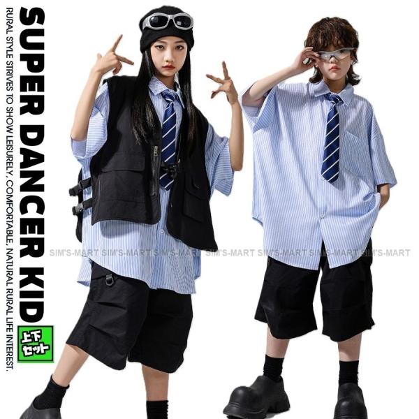 ・原宿系、ストリート系、K-POP系のカッコいいヒップホップダンスファッション!!・ダンスチームの衣装としてや普段着にもおしゃれ★・豊富なサイズ展開でチームで揃えやすい!!＜素材＞【 綿 ・ポリエステル 】※ストレッチなし※裏地なし※ウエス...