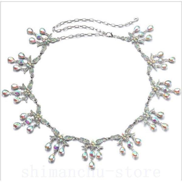 ★店内全品2点以上で★商品 チェーンベルト素材 合金 / ラインストーンカラー シルバー / ゴルードサイズ（cm）： フリー：適用ウエスト65-95センチ※サイトに掲載されている商品は、モニター環境により実際のものと素材感 -色が若干異な...