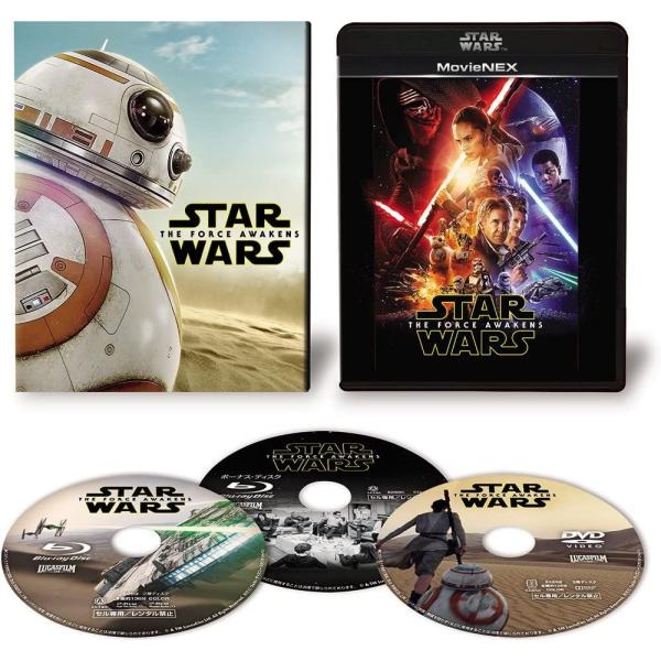 スター・ウォーズ/フォースの覚醒 MovieNEX(初回限定版) [ブルーレイ+DVD+デジタルコピー(クラウド対応)+MovieNEXワールド] [Blu-ray]