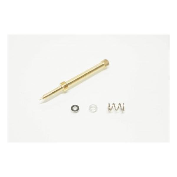 ・KEIHIN ケイヒン 【　ラージボディ用　】 パイロットスクリュー ・真鍮製なので、アルミ素材の様な、ネジ山の擦り減ったり、先端の腐食や変形がありません。 ・先端は、小型のヘッドでフロートチャンバーを開閉する際も干渉しません。 ・フロー...