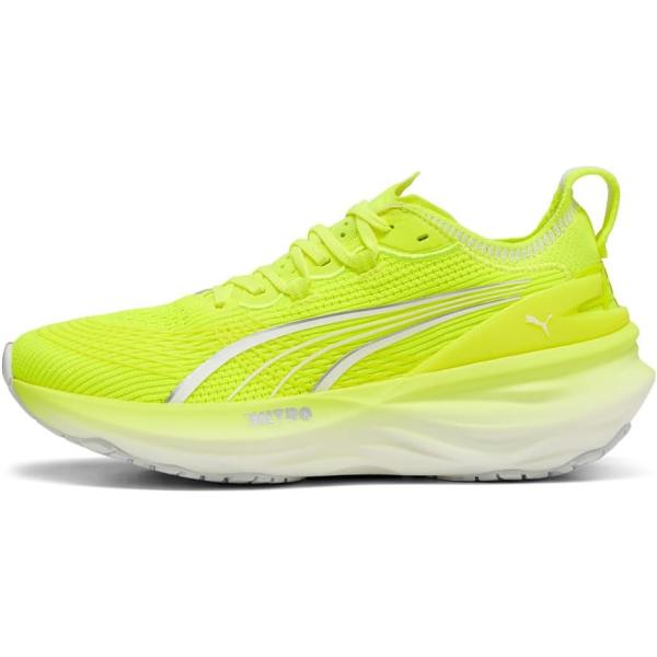 ■品番：310471■品名：FOREVERRUN NITRO 2■メーカー希望小売価格：　本体18,000円＋税■カラー：Yellow Alert-PUMA Black■詳細重量:約285g(24cm)レギュラー幅テキスタイルアッパーシュー...