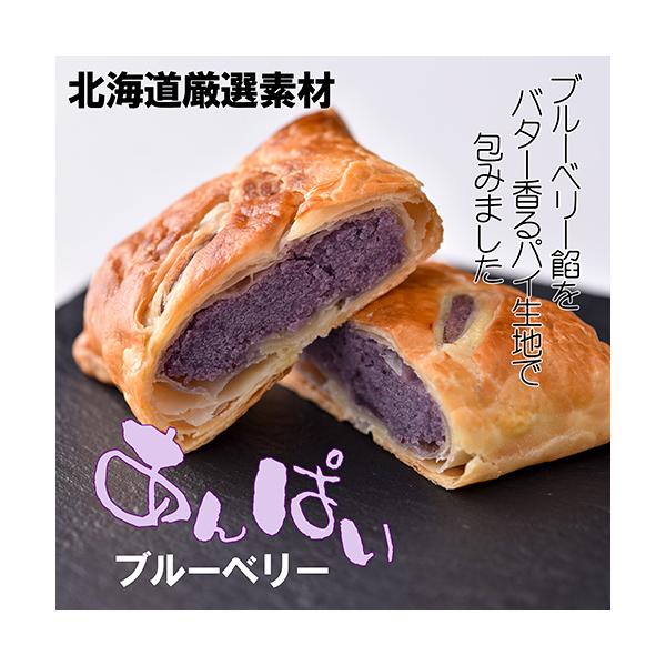 地元産のブルーベリーを使った餡を北海道産バターたっぷりのパイ生地で包み焼き上げた和風テイストのブルーベリー餡パイ。ジャムとは違う優しい甘さのブルベリーパイです。このままでも美味しいですが、トースターで軽く焼くとバターの香りが立ち、パイの風味...