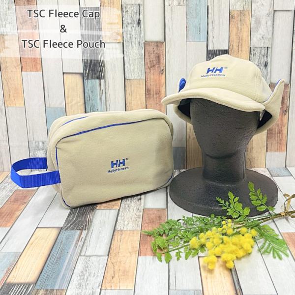 【品番】HC92593（キャップ）・HA92581（ポーチ）【カラー】GE.グレーベージュ※ブラウザやお使いのモニター環境により、掲載画像と実際の商品との色味が若干異なる場合がございます。 【素材】［本体］リサイクルポリエステルフリース（ポ...