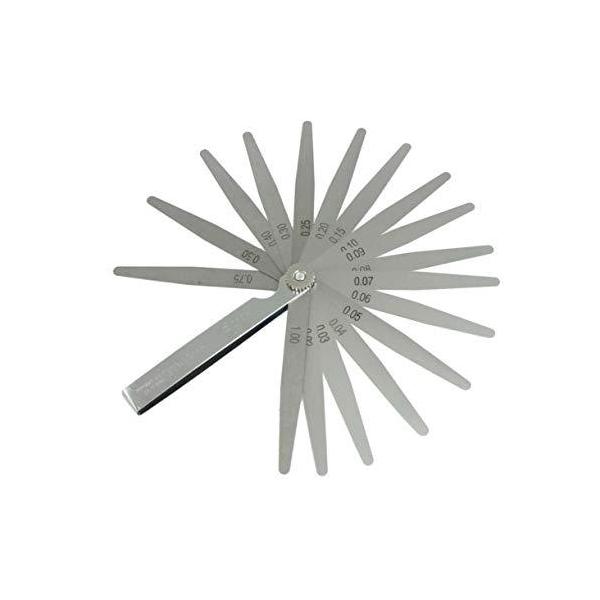 AHL シックネスゲージ 隙間ゲージ ギャップ 17枚組 0.02-1.0mm 200A 【SALE／78%OFF】