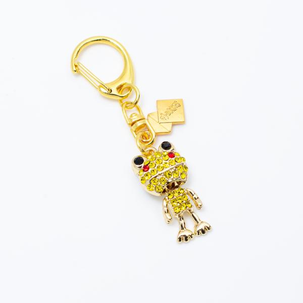 カエルお守り無事にカエル（交通安全）幸運がカエル（幸運来福）復縁がカエル（良縁成就）失せ物カエル（起死回生）若カエル（美容健康）【サイズ】カエル部分：縦3cm、横1.5cm、厚み0.8cm　全長：7cm【神社で祈願済み】鎌倉時代（1250年...