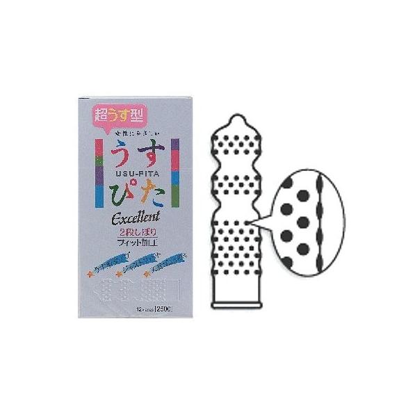 手間いらずな優れ物。内容量：12個入商品説明文手間いらずな優れ物「うすぴた2500」 は、テープを引くだけスピード簡単装着！装着にタイムロスで彼女が待ちくたびれ？できない男のレッテルを・・・そんな時には「うすぴた2500」 ！商品名 うすぴ...