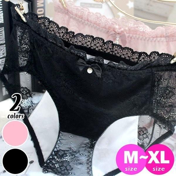 カラー選べる♪２色展開です！ピンク・ブラックサイズM、Ｌ、ＬＬの３サイズ展開★商品説明レースデザインが繊細で上品さ溢れるこちらのサニタリーショーツは、シンプルなデザインの多いサニタリーショーツとは違い、エレガントさが溢れるレースデザインにな...
