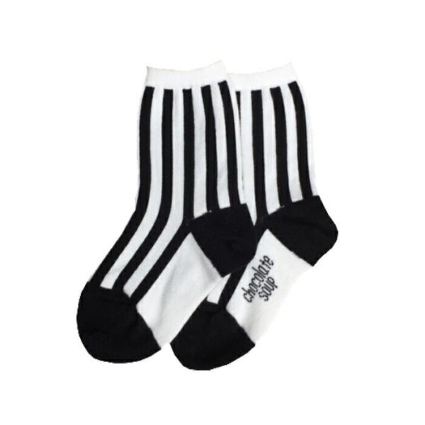 【CHOCOLATESOUP】モノトーン ソックスチョコレートスープ 靴下 ベビー キッズギフト プレゼント 北欧 モノトーン 日本製