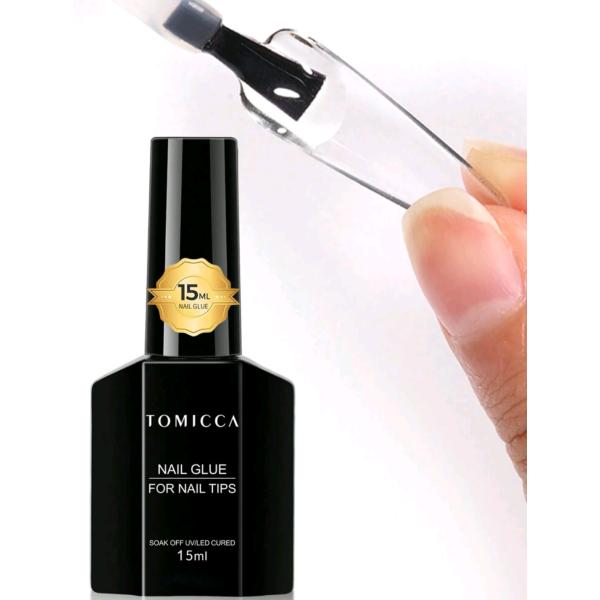 【安心素材】天然樹脂で作られており、ネイルチップを完全にぴったりフィットさせます。【長持ち】適切なステップに従って、ライトで接着、最長3-4週間以上持続できます。【取り外しが簡単】アセトンを爪の端に塗り、すき間を軽く広げると、ネイルチップを...