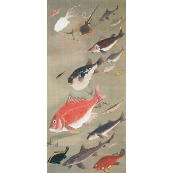 江戸時代中期の京にて活躍した絵師、伊藤若沖（いとう じゃくちゅう）の絵柄を大胆にプリントした襖紙です。紙サイズ・・・幅９３ｃｍ×丈２０３ｃｍ／枚【上記サイズ以内であれば追加料金無しでサイズの変更に対応いたします。】※サイズの変更がある場合は...