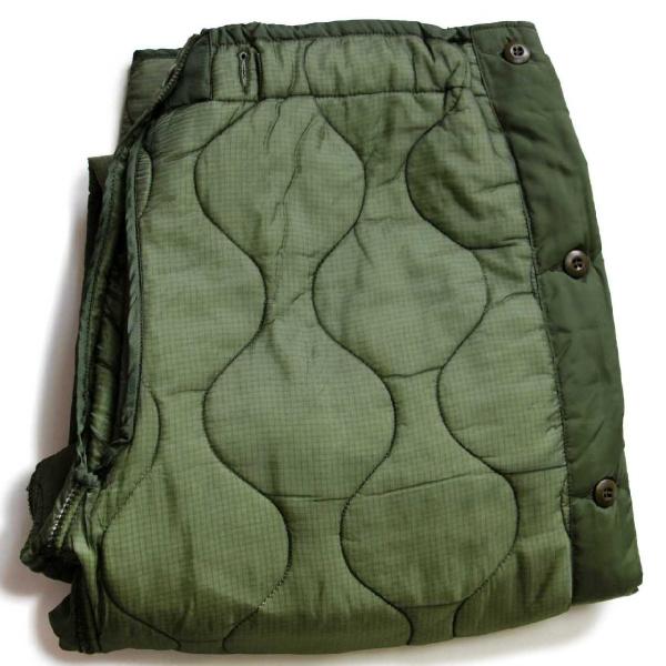 2002年 U.S.ARMY【LINER,COLD WEATHER TROUSERS,FIELD】キルティングライナーです。ASHLAND SALES AND SERVICE,CO.製サイドにボタンありリメイク商材としてもおすすめのお品です...