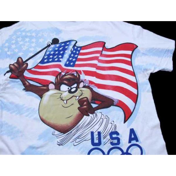 90s【Hanes】のTシャツです。FABRIC MADE IN USA ASSEMBLED IN HONDURAS1995 Warner Bros.のコピーライトあり、OFFICIAL USOC LICENSED PRODUCT 36US...