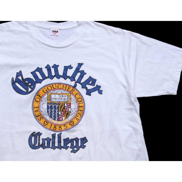 80s【WOLF】のTシャツです。MADE IN USA袖はシングルステッチカラー：白素材：100% COTTONサイズ表記：XL（46）実寸（平置き）・肩幅　48.5cm・身幅　53cm・着丈　72cm多少の誤差はご了承ください。コンディ...