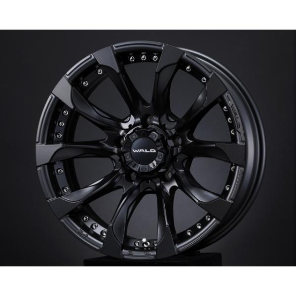 ※この商品の送料はAサイズです。※当該商品はホイール１本となっております。４本セットの価格ではございませんのでご注意ください。１台分が必要な場合には４本ご購入頂く必要がございます。専用センターキャップ・ＷＡＬＤオーナメント付属エアバルブ付属...