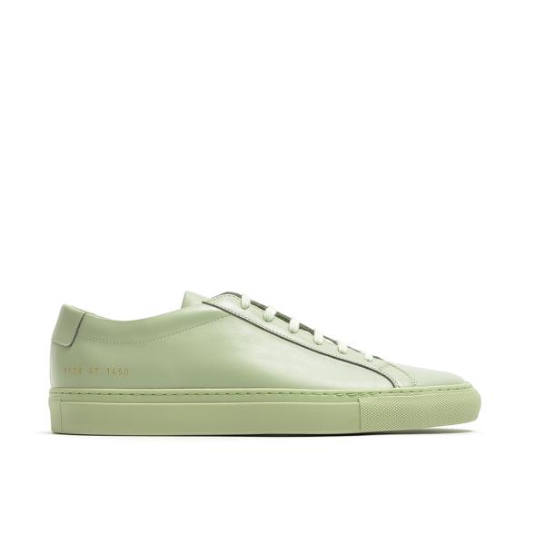 ブランド：COMMON PROJECTS / コモンプロジェクトコモンプロジェクト COMMON PROJECTS 1528 ORIGINAL ACHILLES LOW オールレザー スニーカー ローカット メンズ ミント グリーン MAD...