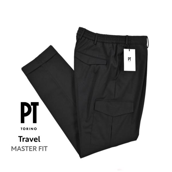 ブランド：PT TORINO / ピーティートリノピーティートリノ PT TORINO TRAVEL トラベル MASTER FIT マスターフィット スラックス ワンタック パンツ オールシーズン メンズ TECHNO WASHBLE W...