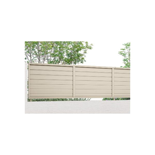 フェンス 目隠し LIXIL(リクシル) TOEX フェンスAB YL2型 フェンス本体 形材色 H1000 横ルーバー2 境界 屋外 アルミ 形材フェンスガーデン DIY 塀 | DIY ...