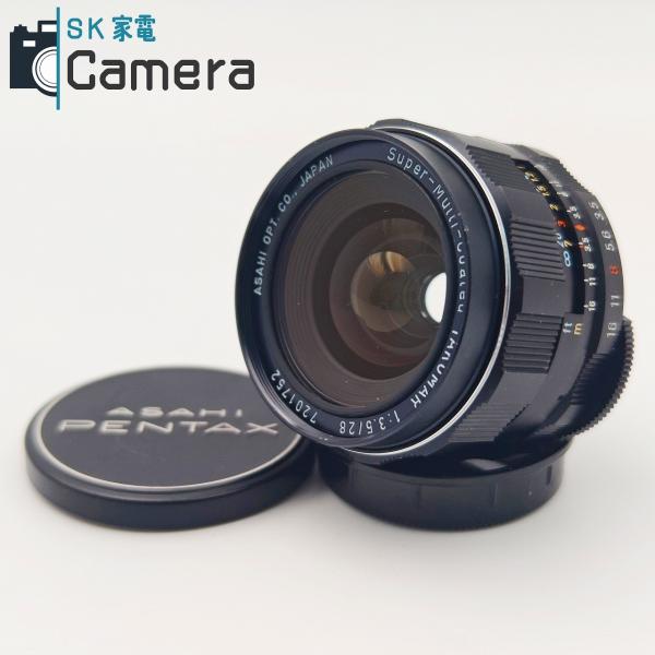 ---商品説明---【動作】 カメラ装着にてヘリコイド・絞り確認しました。【外観】 外観はスレ僅かで綺麗です。外観は写真に拡大等にてもご確認下さい。【光学】 レンズ内目視は、クリアーです。強い光源を通しての確認は、撮影に影響の無い程度の塵・...