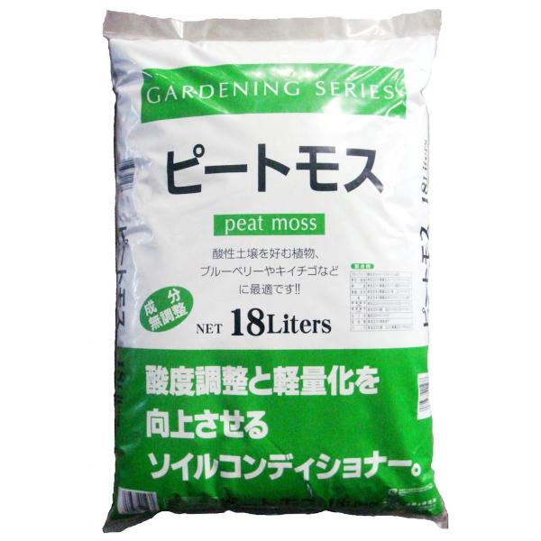 ｐH無調製品。　軽く、保水性に優れた土壌改良資材です。　ブルーベリー用土づくりに欠かせない資材です。　パッケージは変わることがございます。製品概要製品サイズ(cm)：39×58×8重量：3.6kgJANコード：4960788901233