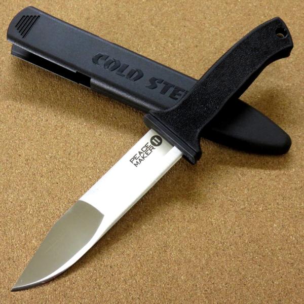 コールドスチール社の品質基準で台湾に委託製造されている正規品です。ブランド：COLD STEEL コールドスチールアイテム名：ピースメーカーII 20PBL数量：1本製造元：Made in Taiwanサイズ全長：約260mm刃部：約140...