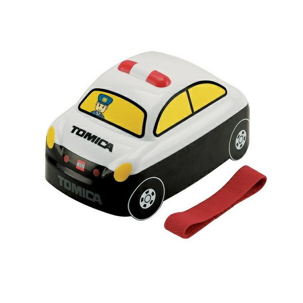 立体トミカ弁当箱●パトカー●//お弁当箱 ダイカット容器 小物入れ ケース インテリア オブジェ ランチボックス こどもランチ タカラトミー TOMICA 警察 くるま 車 可愛い//